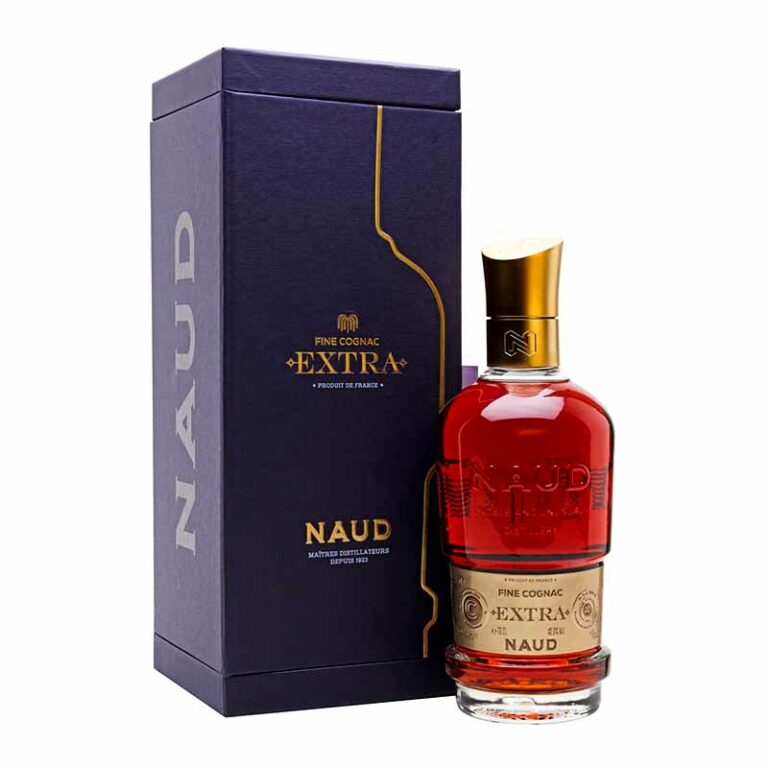 Naud Extra Fine Cognac 80-ročný, Extra XO, darčekový box, 0,7 l, 42,30 ...